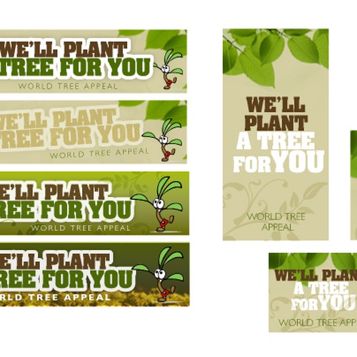 Designs | New Banners for the World Tree Appeal | Banner ad contest
