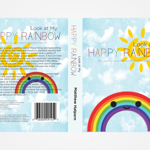 Create a book cover for Look at My Happy Rainbow! | Book cover contest