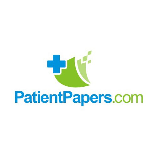 Medical Record Logo Medical Records With Icon Portrait V2 Wall Sign