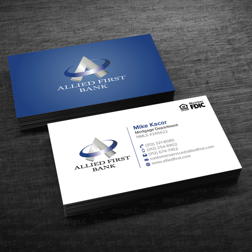 Powerful Loan Officer Business Card | Business card contest