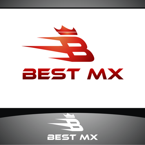 Motocross Dirt Bike Parts & Race Team - Logo For BestMx - | Logo design ...