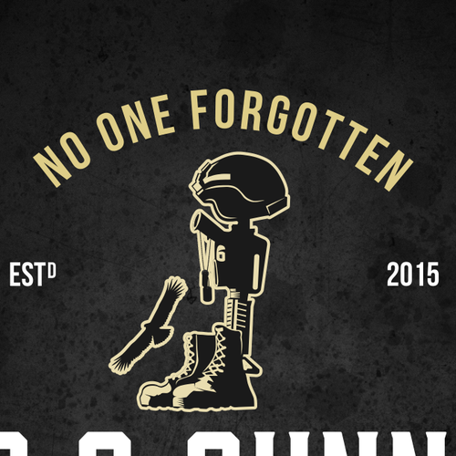 No One Forgotten-Help remember our Military | Logo design contest