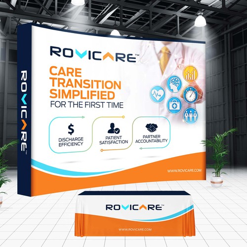 Designs | Medical Software Trade show Booth Backdrop that will make ...