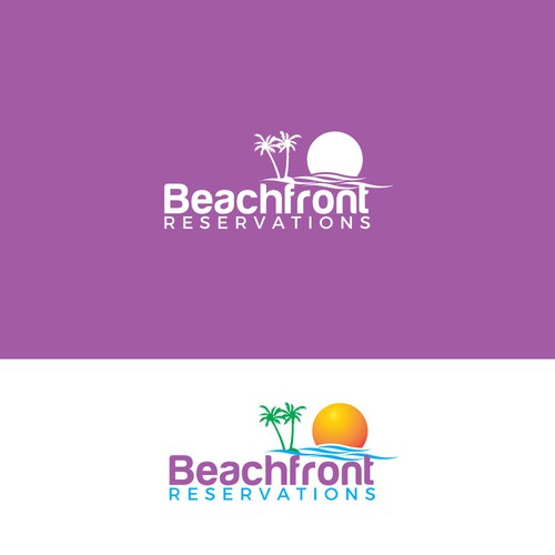 Design a "BeachFront Reservations" Logo for older, recreational vehicle ...