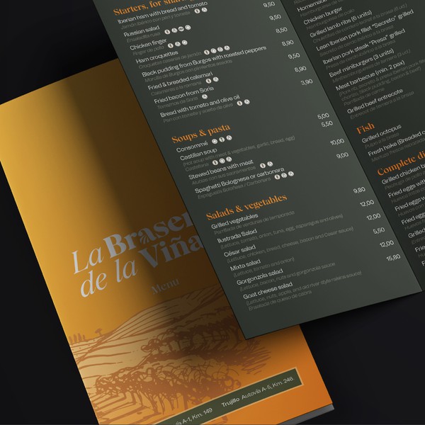 Menu flyer design for my restaurant | Menu contest | 99designs