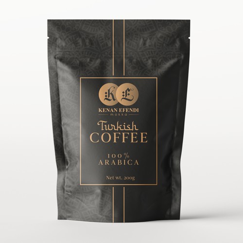 Designs | eye-catching retail packaging design for Turkish coffee ...