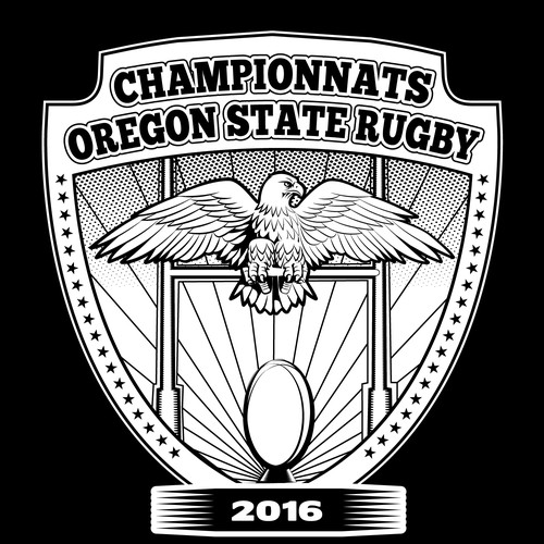 Create a killer design for our 2016 Rugby Oregon State Championship ...
