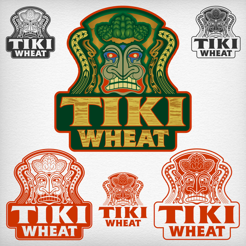 Create an original beer can logo for TIKI Wheat | Product label contest