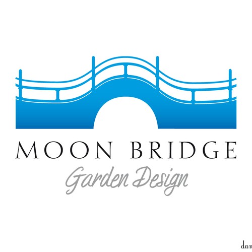 logo for Moon Bridge Garden Design | Logo design contest