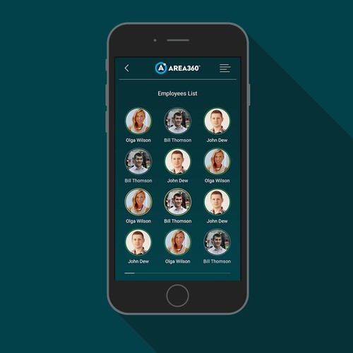 Engaging Employee Tracking Interface | Web page design contest