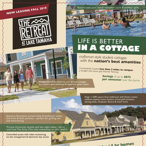 (Best) Student Housing Community (In The Nation) Print Ad | Print or ...