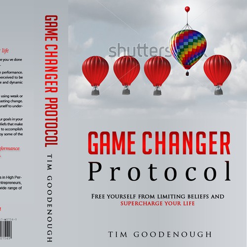Create a simple and elegant design for my new book: Game Changer ...