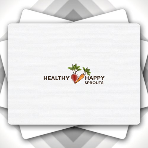 Logo for Healthy Happy Sprouts | Logo design contest