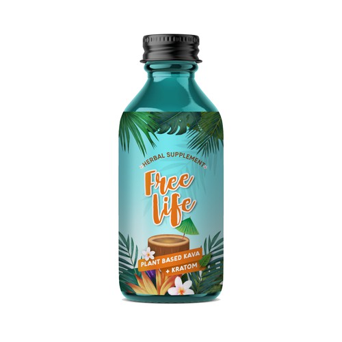 Designs | FREE LIFE | Product label contest