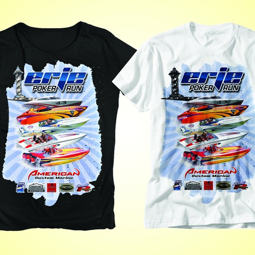 Erie Poker Run Tee Shirt Design | T-shirt contest