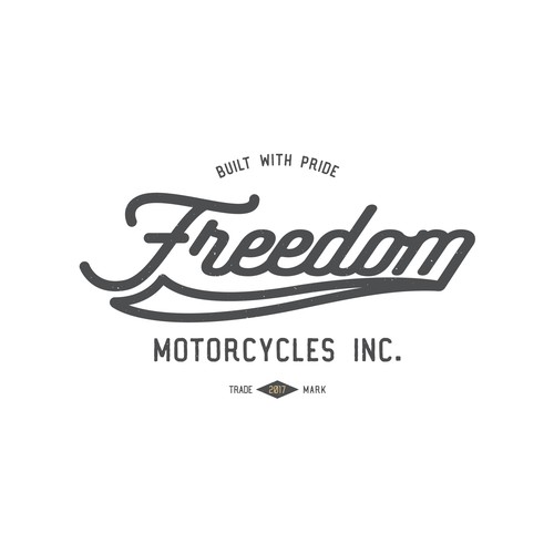 be the one who designs the next big brand Freedom Motorcycles | Logo ...