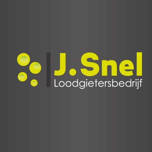 logo voor Loodgietersbedrijf J.Snel | Logo design contest