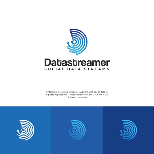 Datastreamer - Social data streaming (logo) | Logo design contest