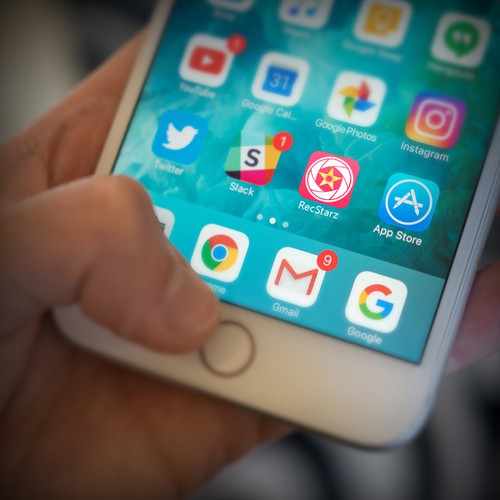 Recording Stars App logo | Logo design contest