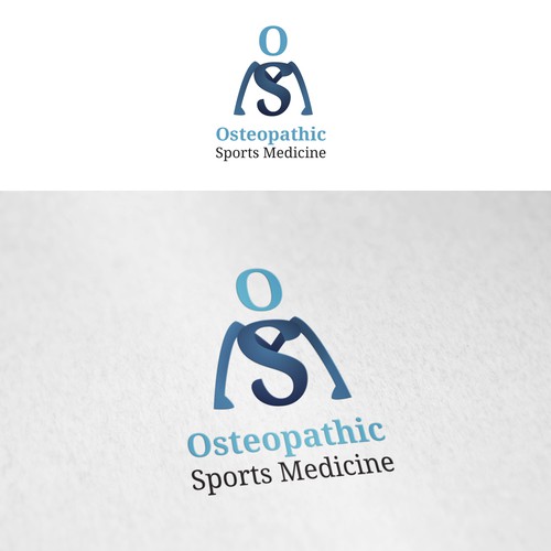 Create a modern, sleek, eye catching, original logo for Osteopathic ...