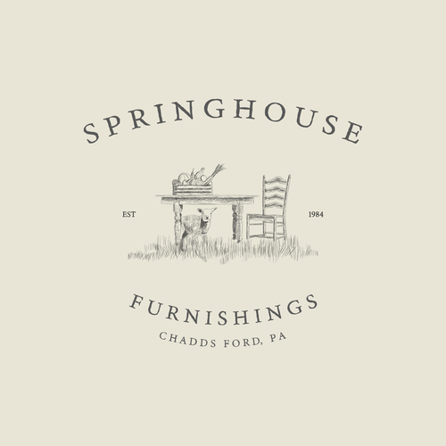Designs | Unique! 1 logo for Springhouse, representing a Farm shop and ...