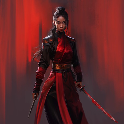 Designs | Create a unique digital illustration of a cold blooded sword ...