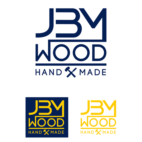 JBM Wood - Hand Made | Logo design contest