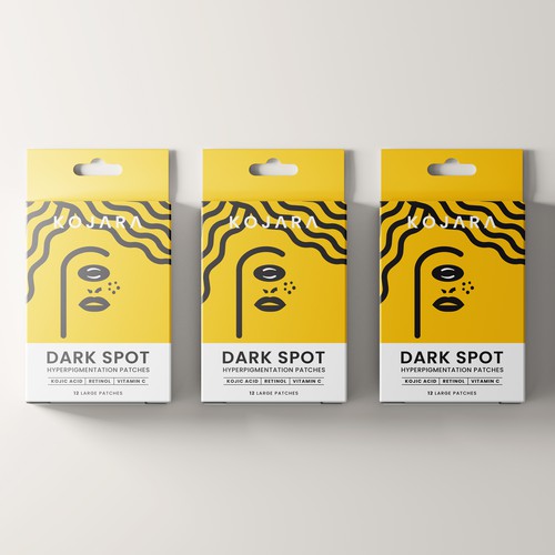 Designs | DARK SPOT PATCH PACKAGING | Product packaging contest