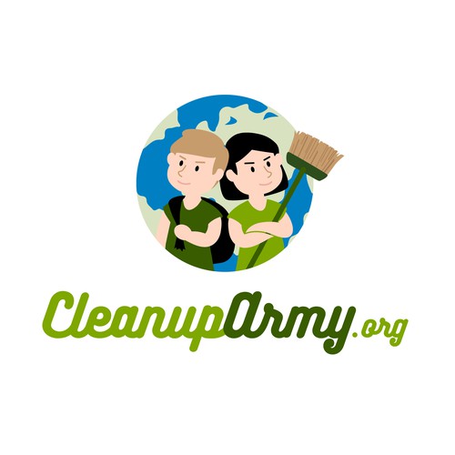 CleanupArmy - Design the logo for the platform that is going to clean ...