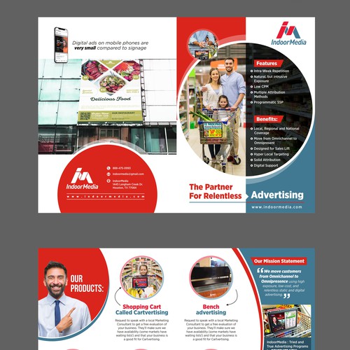 Designs | Sales Brochures for Advertising Publisher | Brochure contest