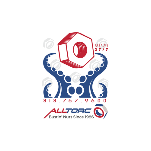 Design Artwork for industrial tool company with "BUSTIN NUTS" SLOGAN ...