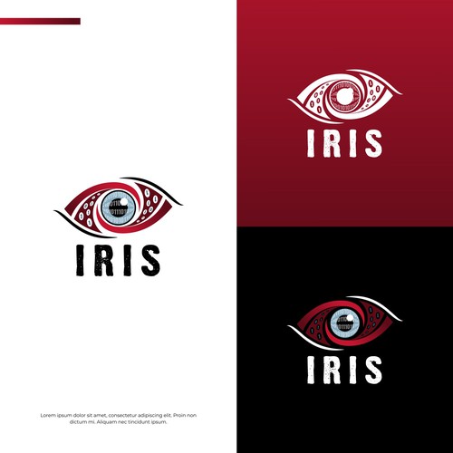 Designs | Make an eye popping logo out of an eye? Iris with some subtle ...