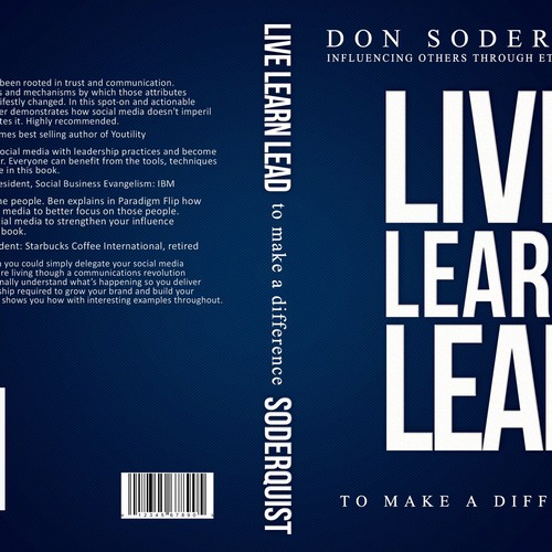 Designs | A book cover for Don Soderquist | Book cover contest