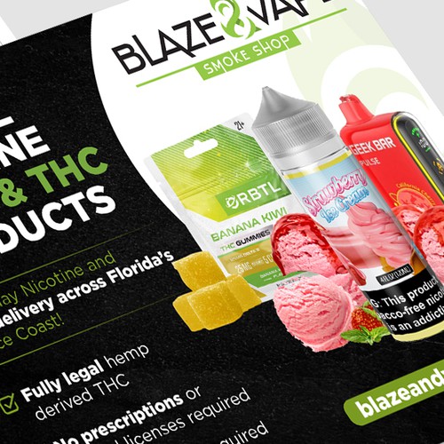 Designs | Vape & THC Direct Mailer | Postcard, flyer or print contest
