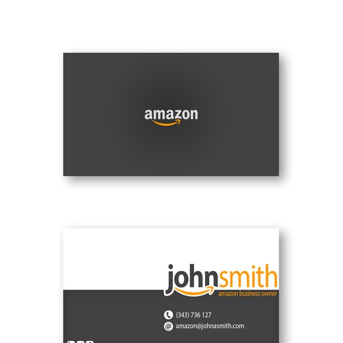 Business Card Design for Amazon Business Owner | Business card contest