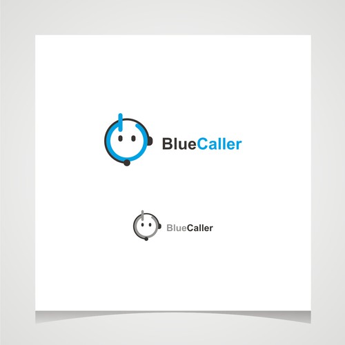 BlueCaller - Create a logo character/mascot for a software application ...