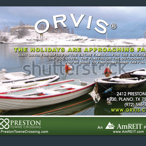 Designs | Create an ad for Orvis | Postcard, flyer or print contest
