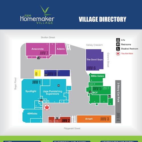 Redesign Our Shopping Centre Directory Map | Other business or ...