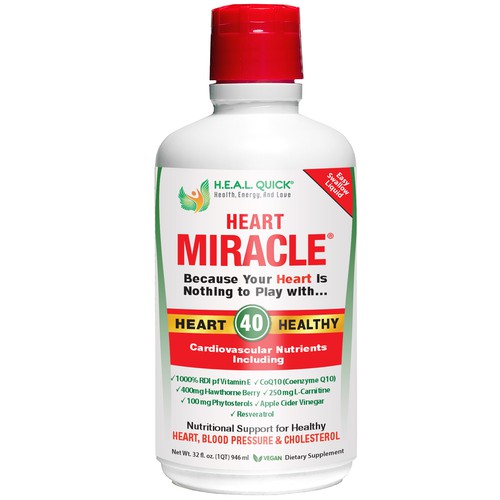 Designs | New look for Heart Miracle | Product label contest