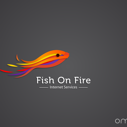 Fish on Fire - Internet Services Logo | Logo design contest