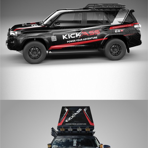 Designs | KickAss Vehicle Wrap | Car, truck or van wrap contest