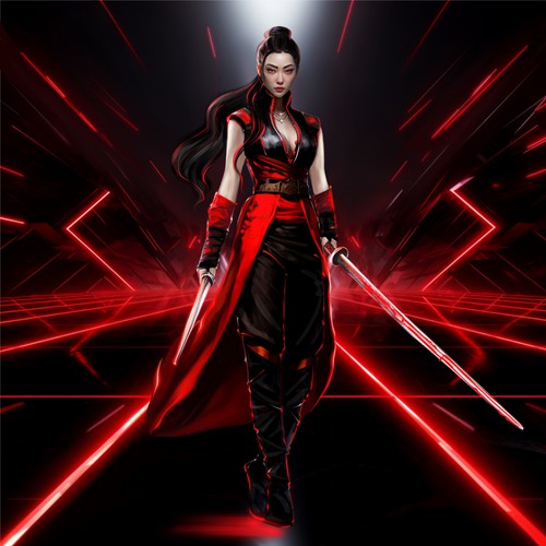 Designs | Create a unique digital illustration of a cold blooded sword ...