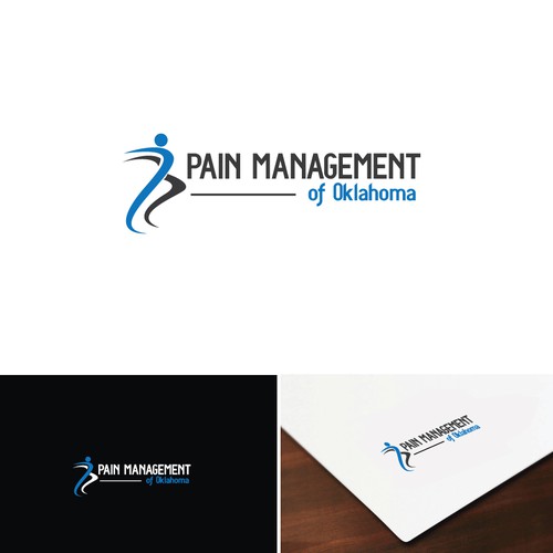 Sleek, modern, sophisticated logo design for my pain management clinic ...