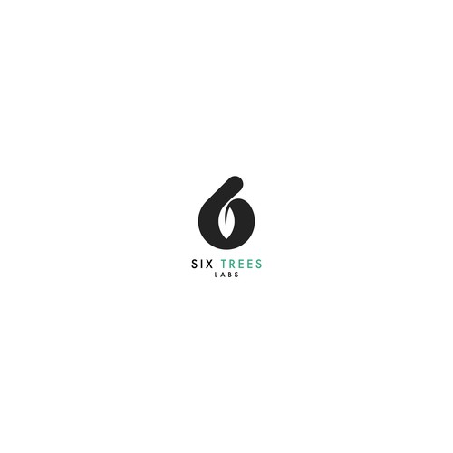 minimalist / bold / brand new "six trees labs" logo & business card ...