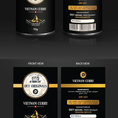Custom Product Label Design Online - Find a Creative Label Designer at ...