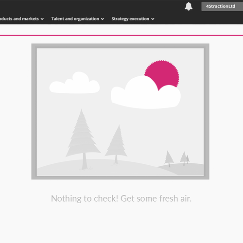 Empty placeholder graphic on newsfeed-process-page for business web ...
