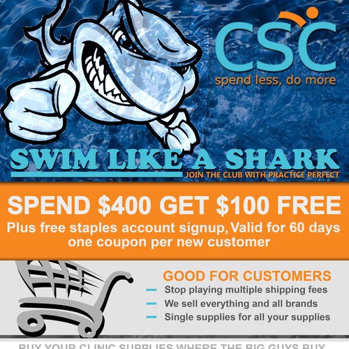 Create an eye-catching flyer for CSC | Postcard, flyer or print contest