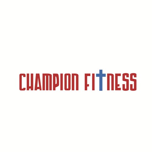 Champion Fitness Logo Fitness Gym Logo Design Vector Template Stock