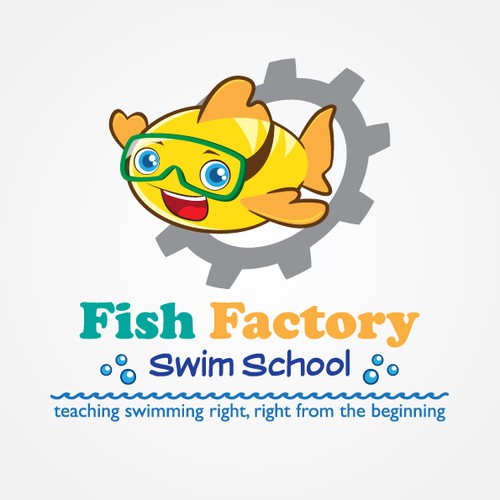 New logo wanted for Fish Factory Swim School | Logo design contest