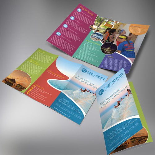 Create an exciting/adventurous/fun/professional brochure for Beyond ...